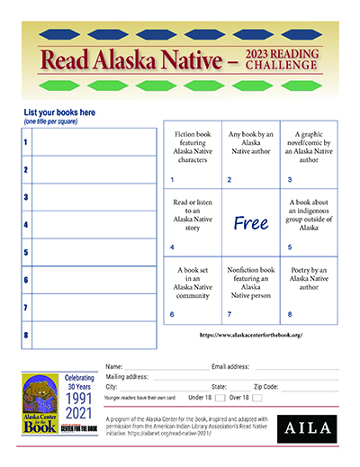 Read Alaska Native - Alaska Center for the Book